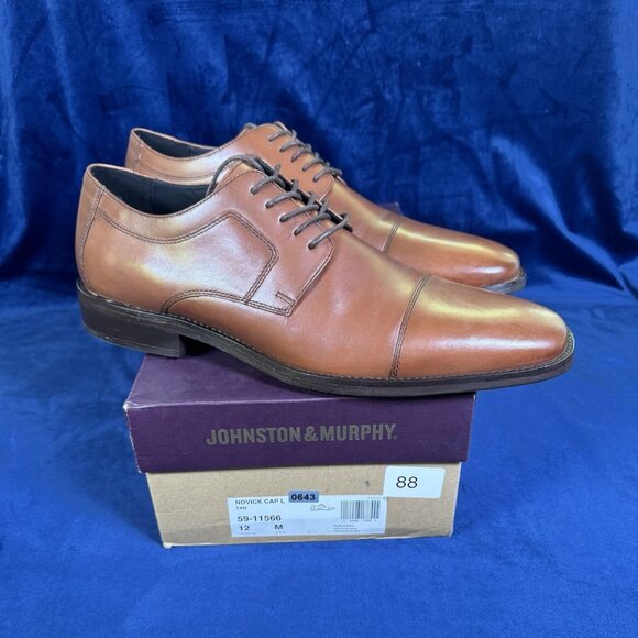 Johnston & Murphy | Shoes | Mens Size 2 Johnston Murphy Novie Cap Light ...